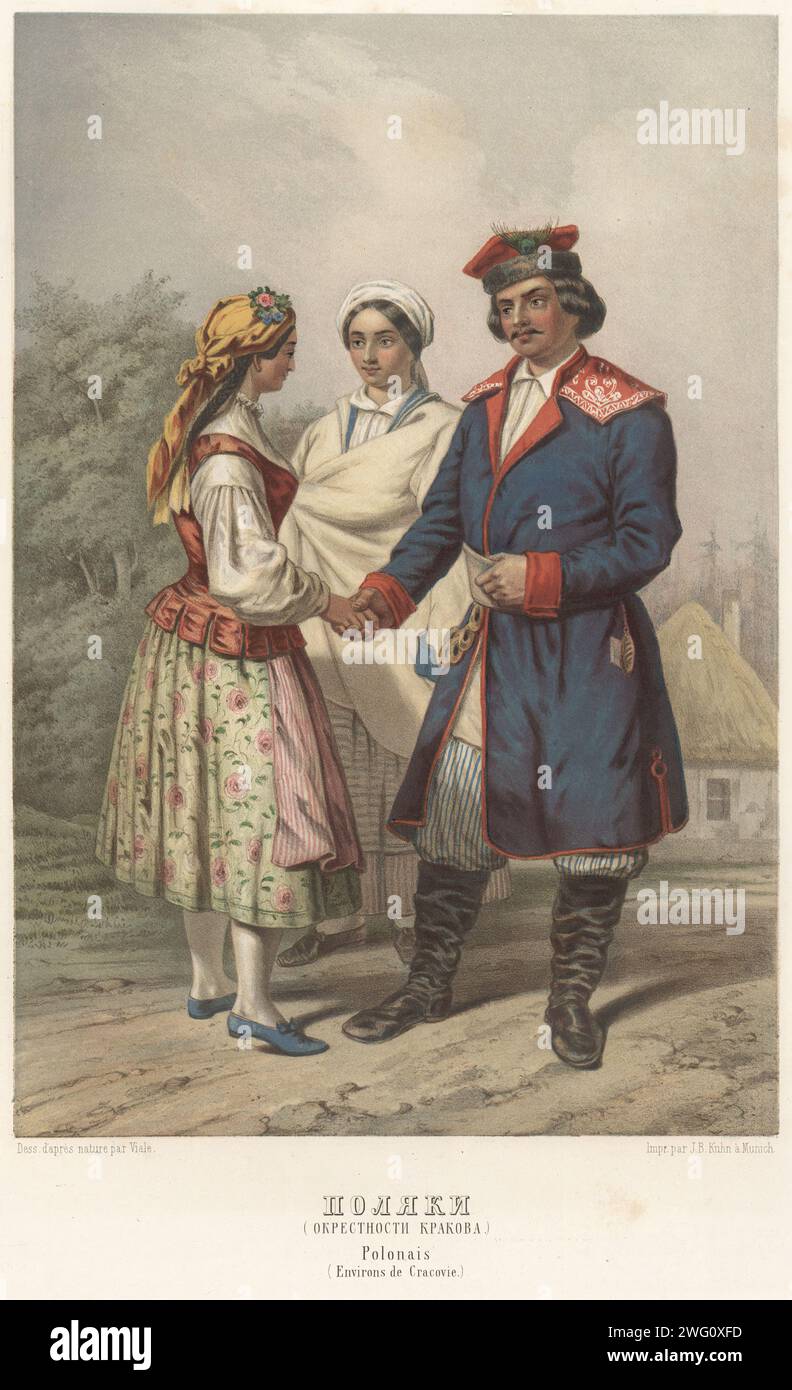 Poles (surroundings of Krakow), 1862. Sheet 12 from the album ...