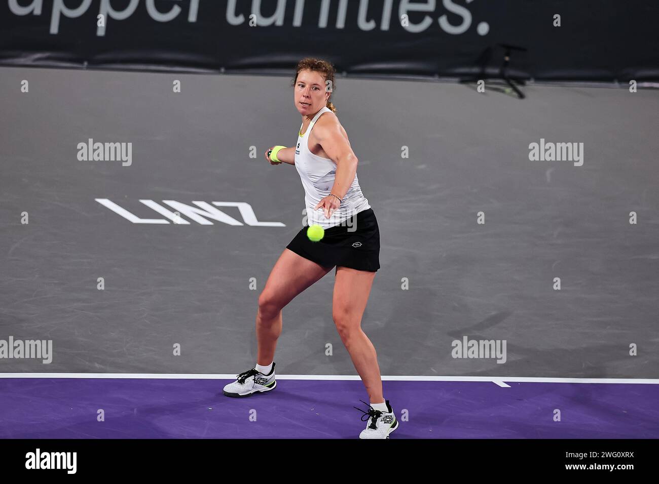 Linz, Upper Austria, Austria. 2nd Feb, 2024. Anna-Lena Friedsam (GER ...