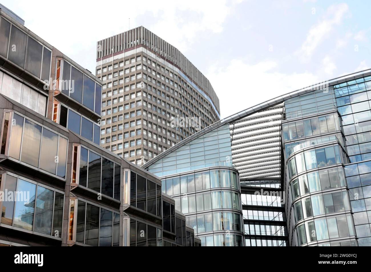 Modern architecture in the centre of London, England, Great Britain ...