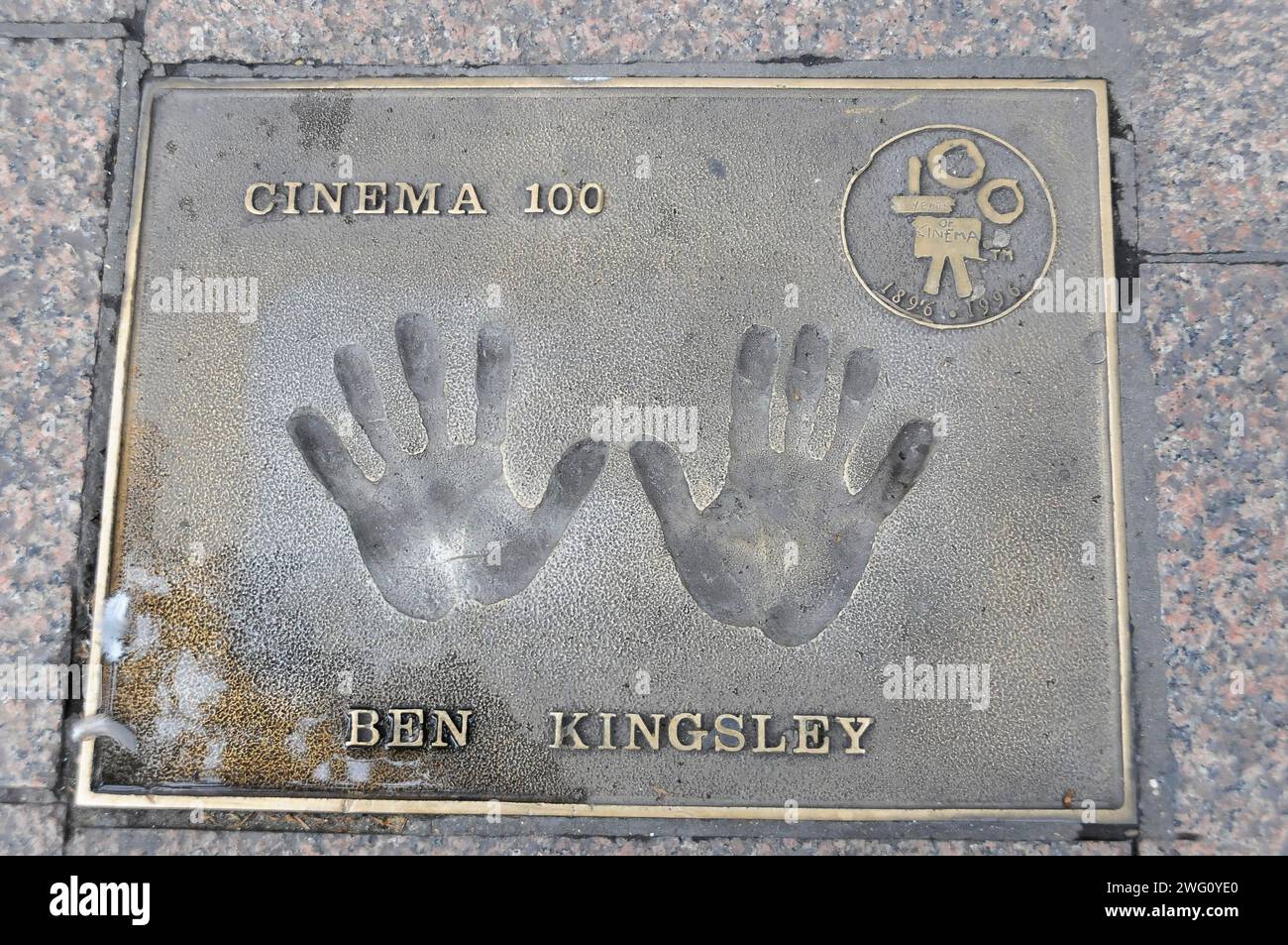 Handprint of Ben Kingsley, Leicester Square, London, England, Great ...