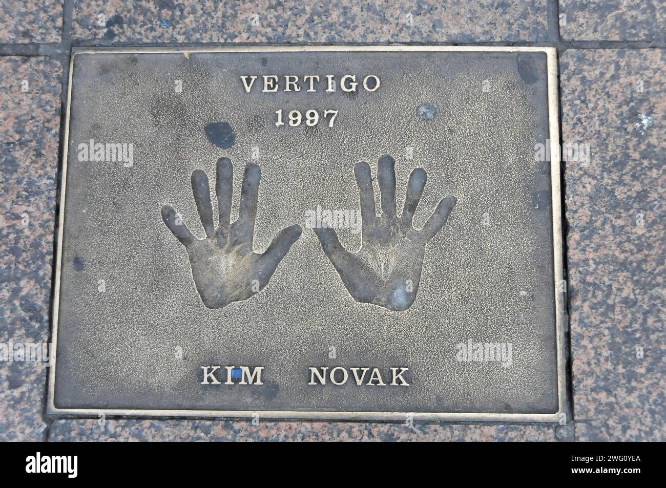 Handprint of Kim Novak, Leicester Square, London, England, Great ...