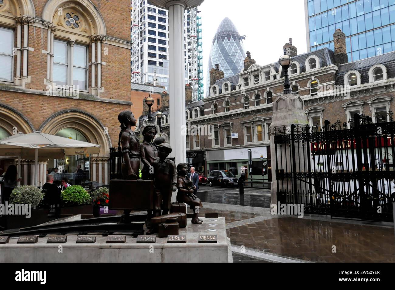 London liverpool street area hi-res stock photography and images - Alamy