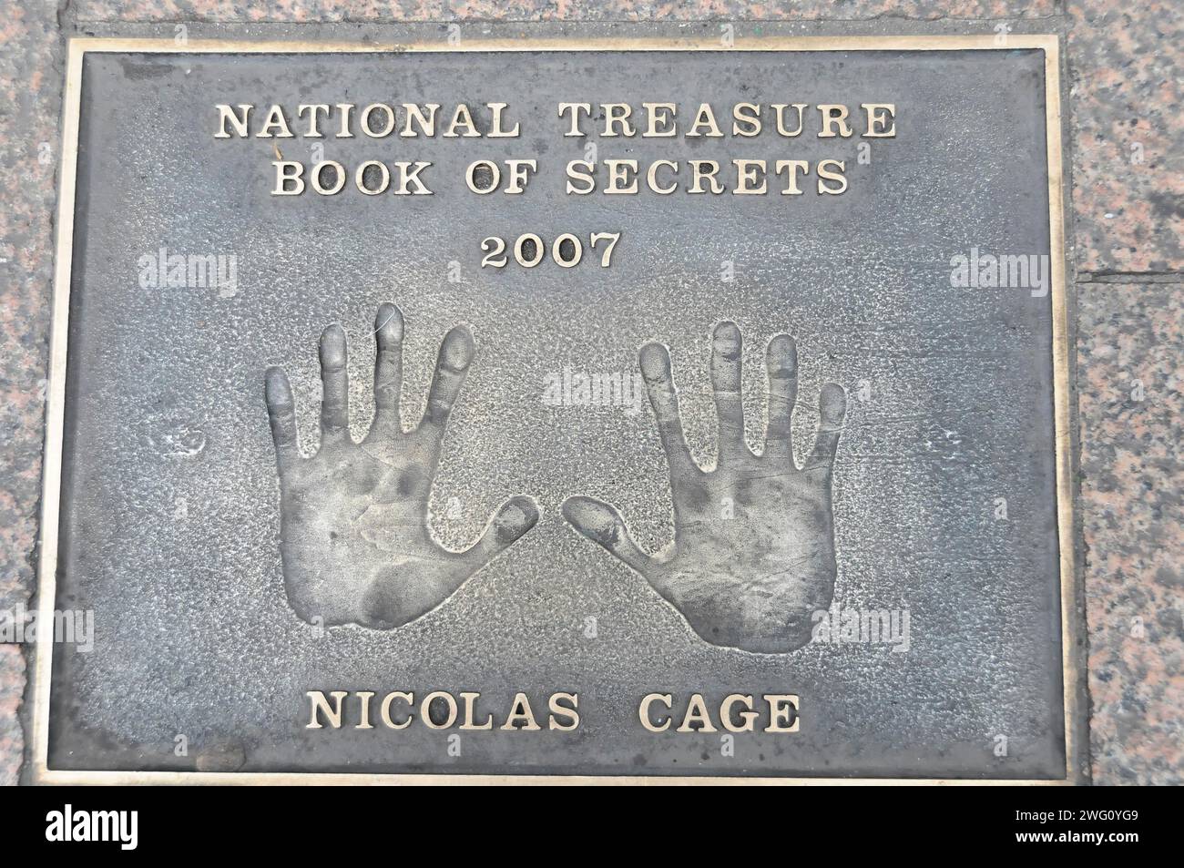 Handprint of Nicolas Cage, Leicester Square, London, England, Great ...