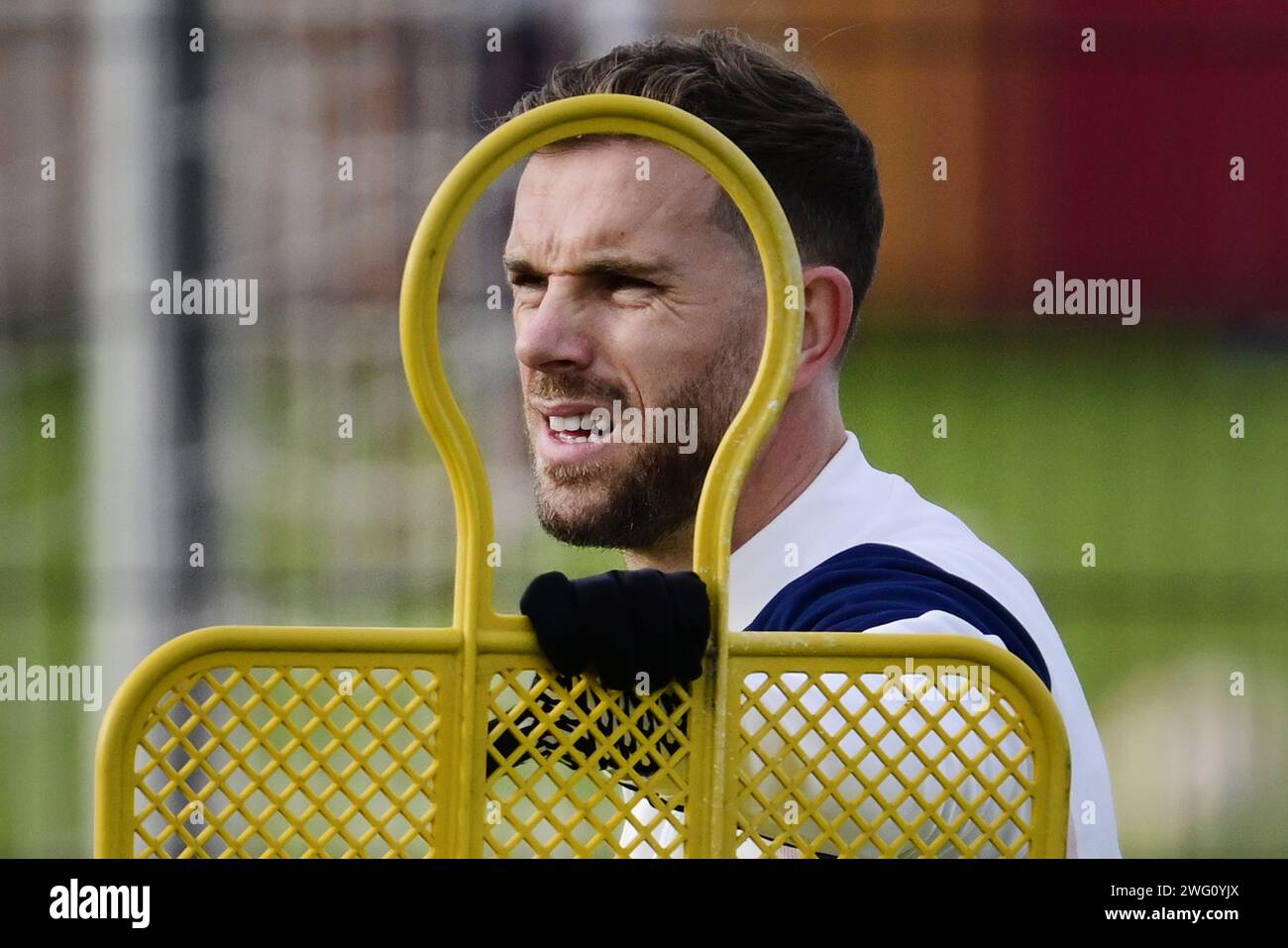 AMSTERDAM -Jordan Henderson during an Ajax training at De Toekomst ...