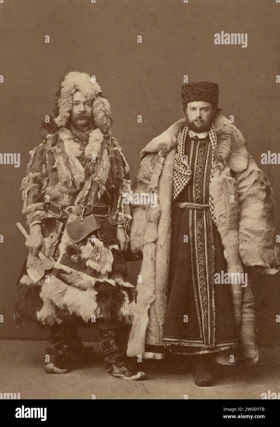 19th century cossacks in traditional dress hi-res stock photography and ...