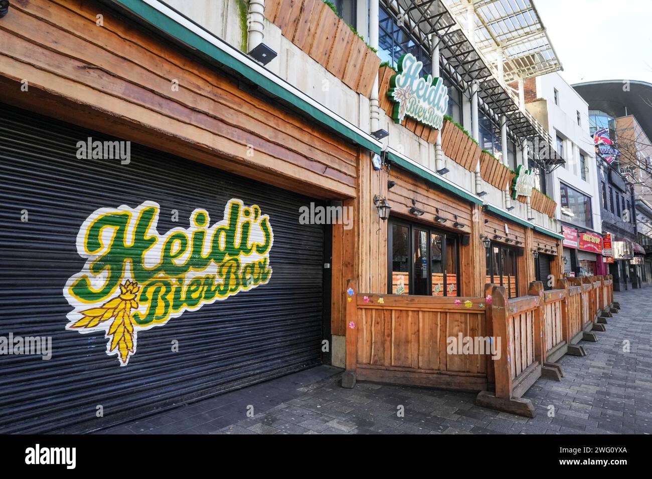 Cardiff heidis bier bar hi-res stock photography and images - Alamy