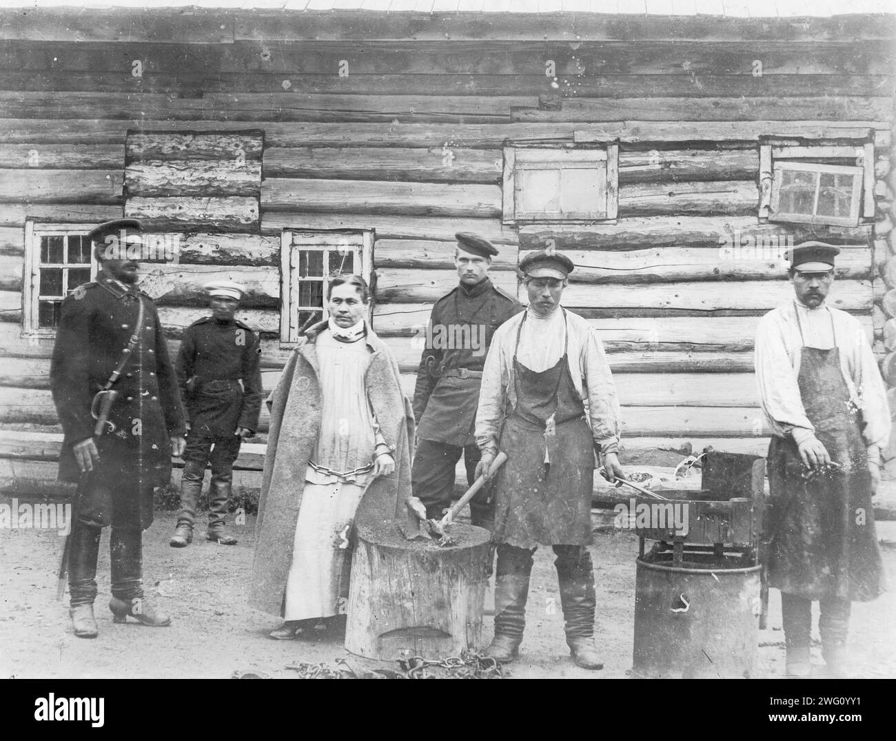 Sof'ia "Golden Hand", 1890. The photographs were taken on Sakhalin ...