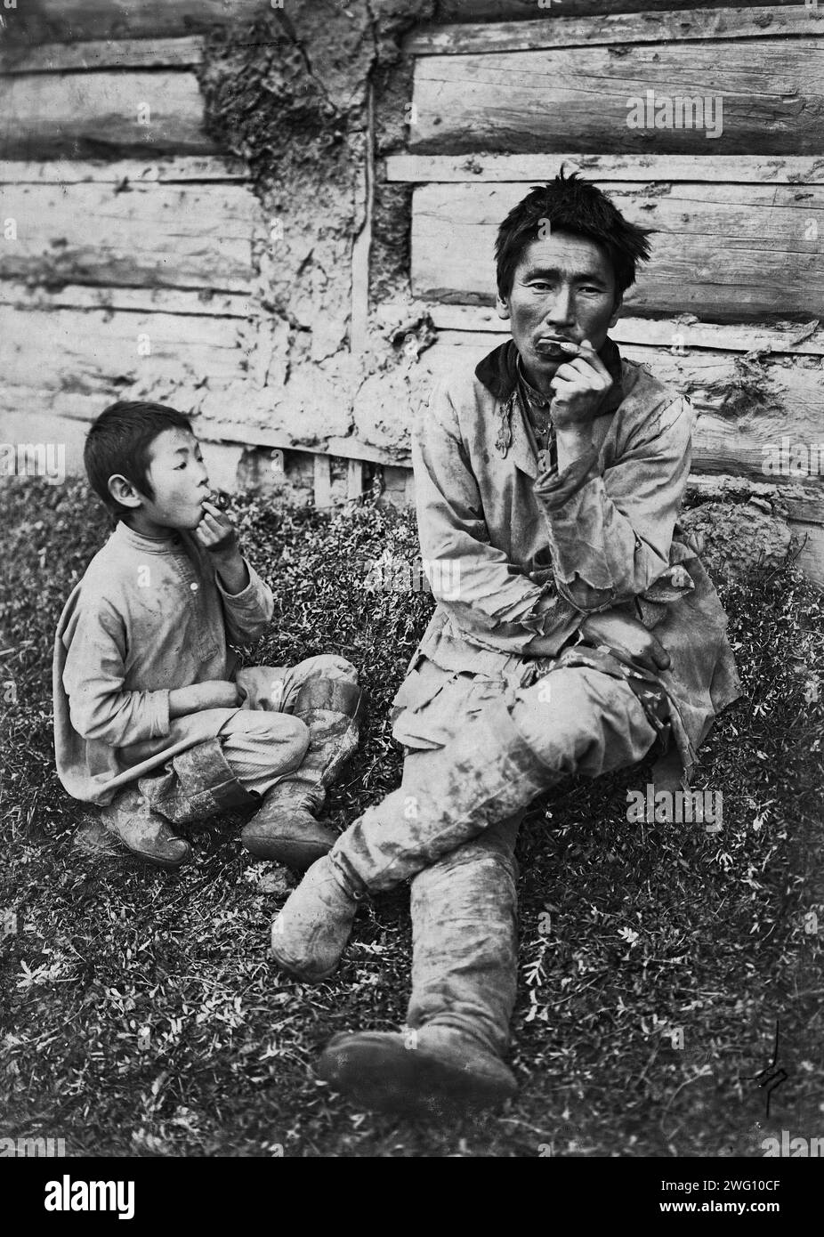 1890s vintage family portrait men hi-res stock photography and images ...