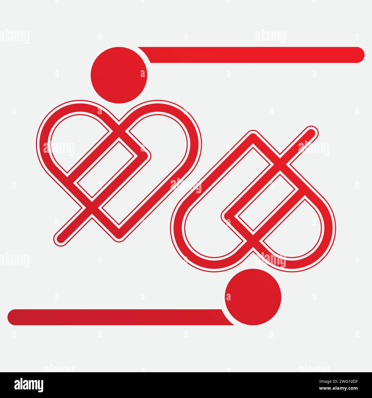 Community symbol vector logo design illustration Stock Vector Image ...