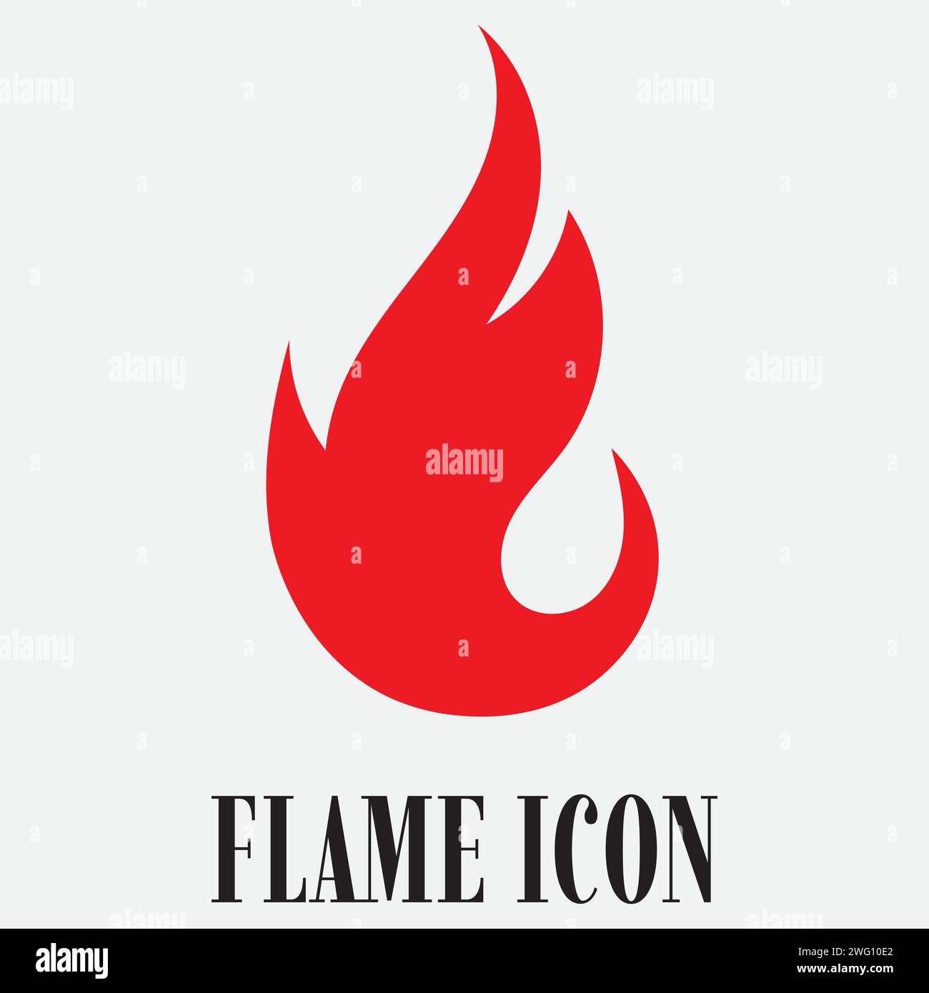 Fire emblem vector logo design illustration Stock Vector Image & Art ...