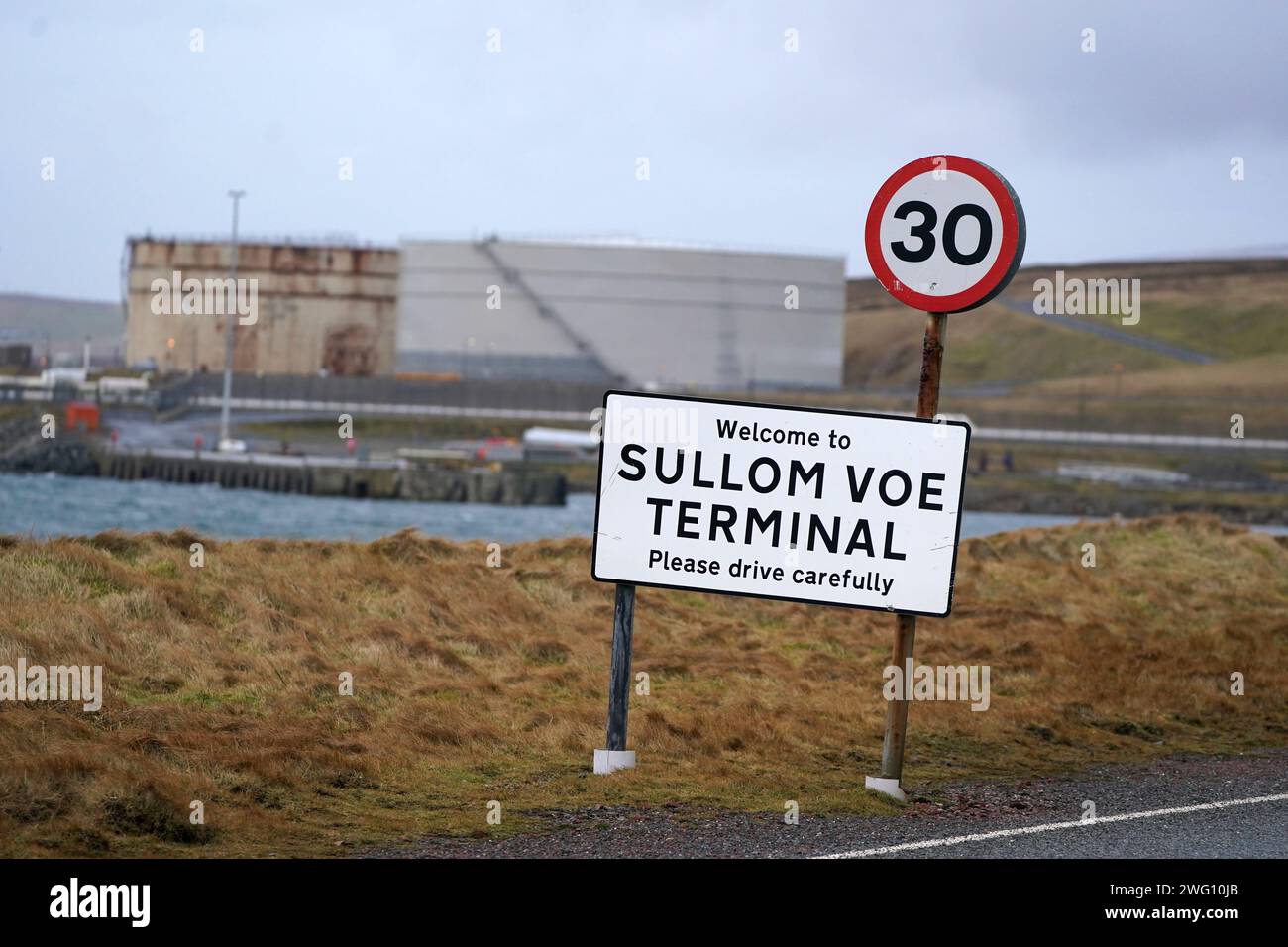 Sullom voe terminal hi-res stock photography and images - Alamy