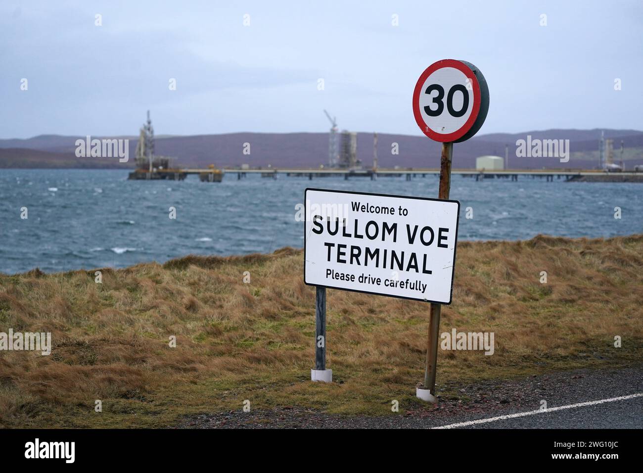Sullom voe terminal hi-res stock photography and images - Alamy