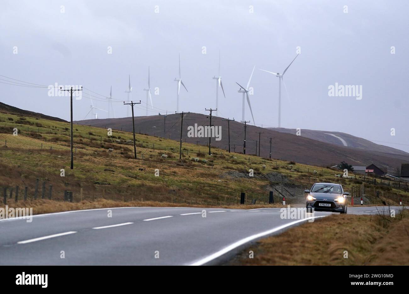 Viking windfarm shetland hi-res stock photography and images - Alamy