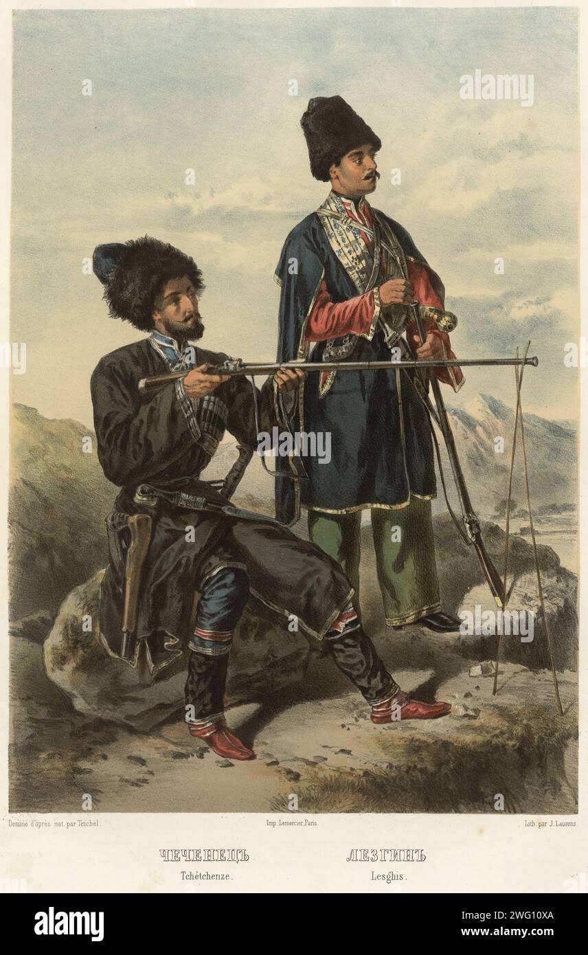 Chechen traditional dress hi-res stock photography and images - Alamy