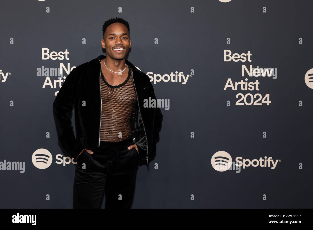Los Angeles, USA. 01st Feb, 2024. Carter Gregory attends the arrivals ...