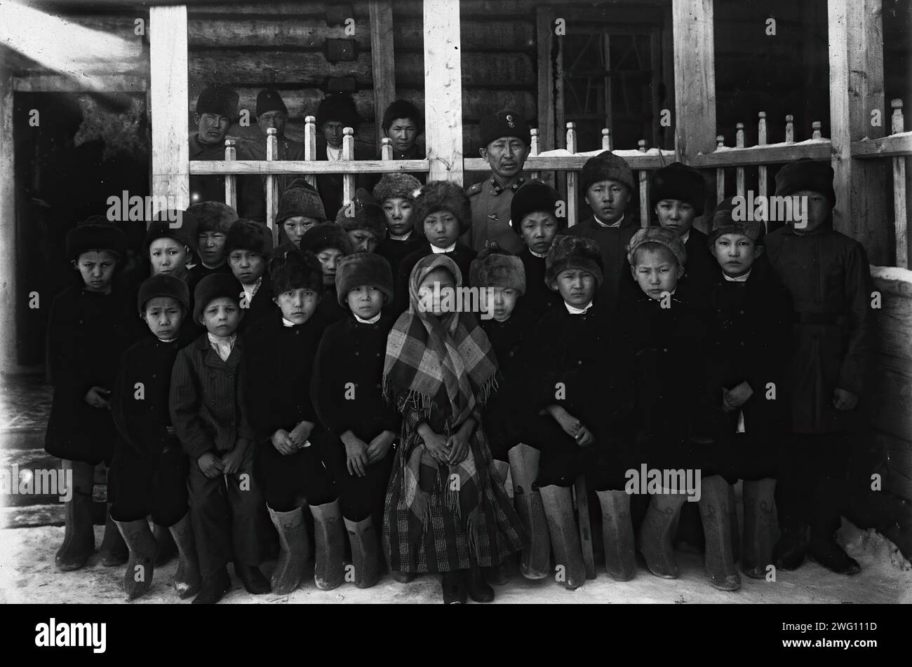 Yakut school children hi-res stock photography and images - Alamy