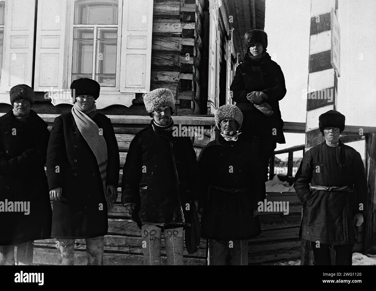 Russian immigrants, 1890. The album "Views of the Yakutsk Region ...