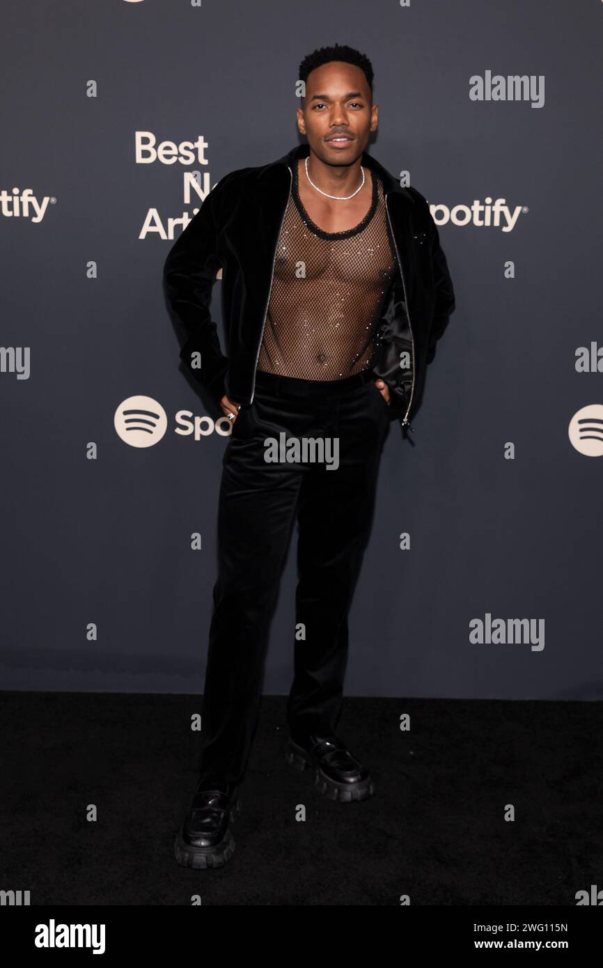 Los Angeles, USA. 01st Feb, 2024. Carter Gregory attends the arrivals ...