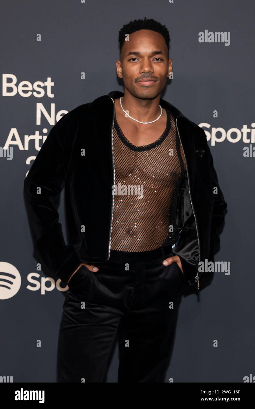 Los Angeles, USA. 01st Feb, 2024. Carter Gregory attends the arrivals ...