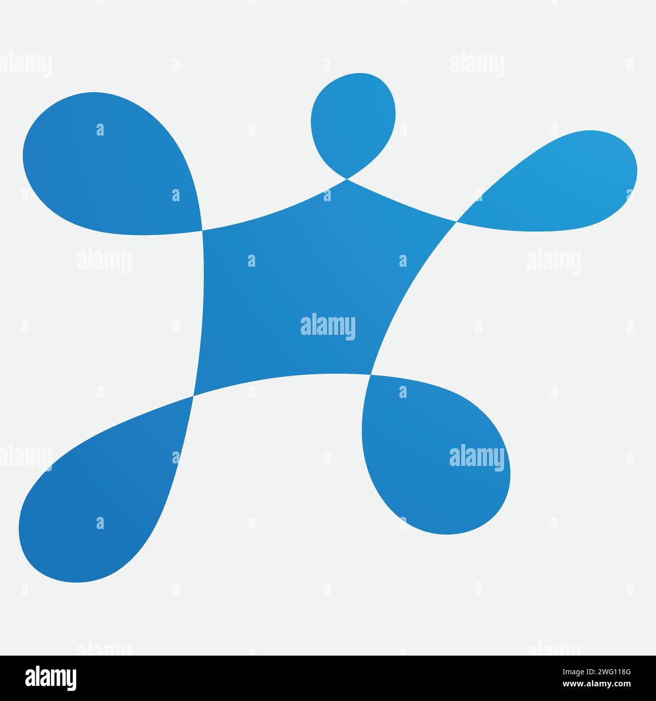 Community symbol vector logo design illustration Stock Vector Image ...