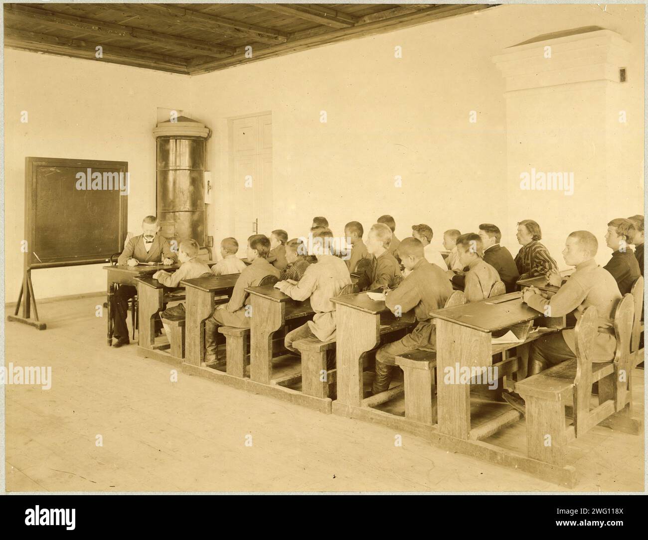 Top floor. I class, 1898. From an album showing the buildings, grounds ...