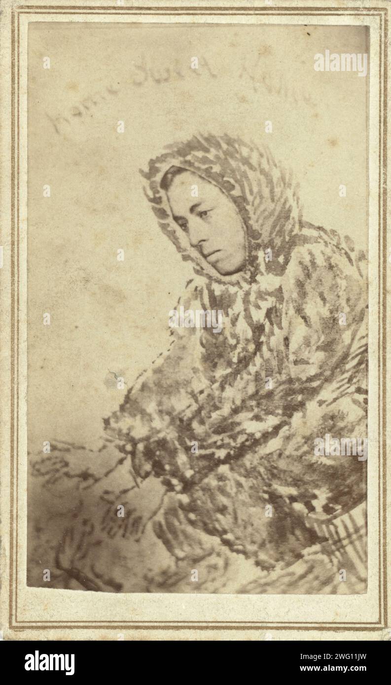 George Kennan, half-length portrait, facing left, 1865. Printed on ...