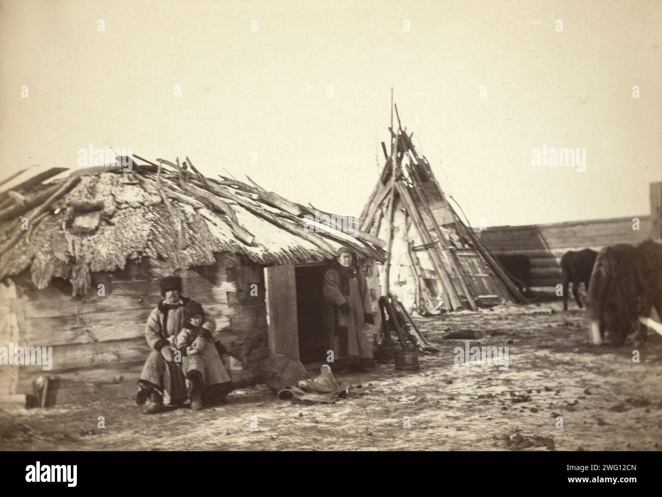 Siberian tatar family hi-res stock photography and images - Alamy