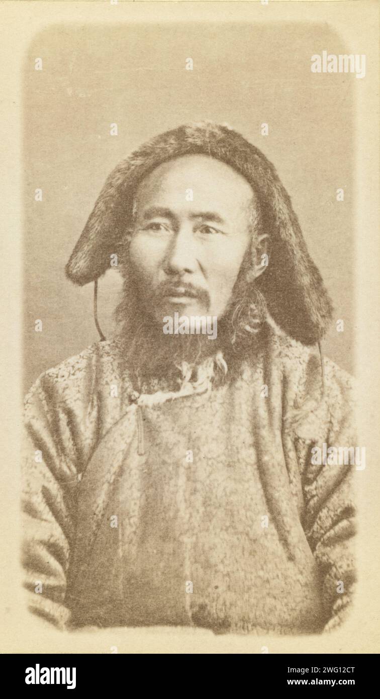 Half-length portrait of man, seated, facing slightly left, between 1870 ...