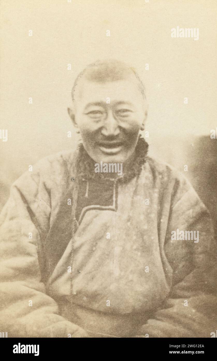 Half-length portrait of man, seated, facing front, between 1870 and ...