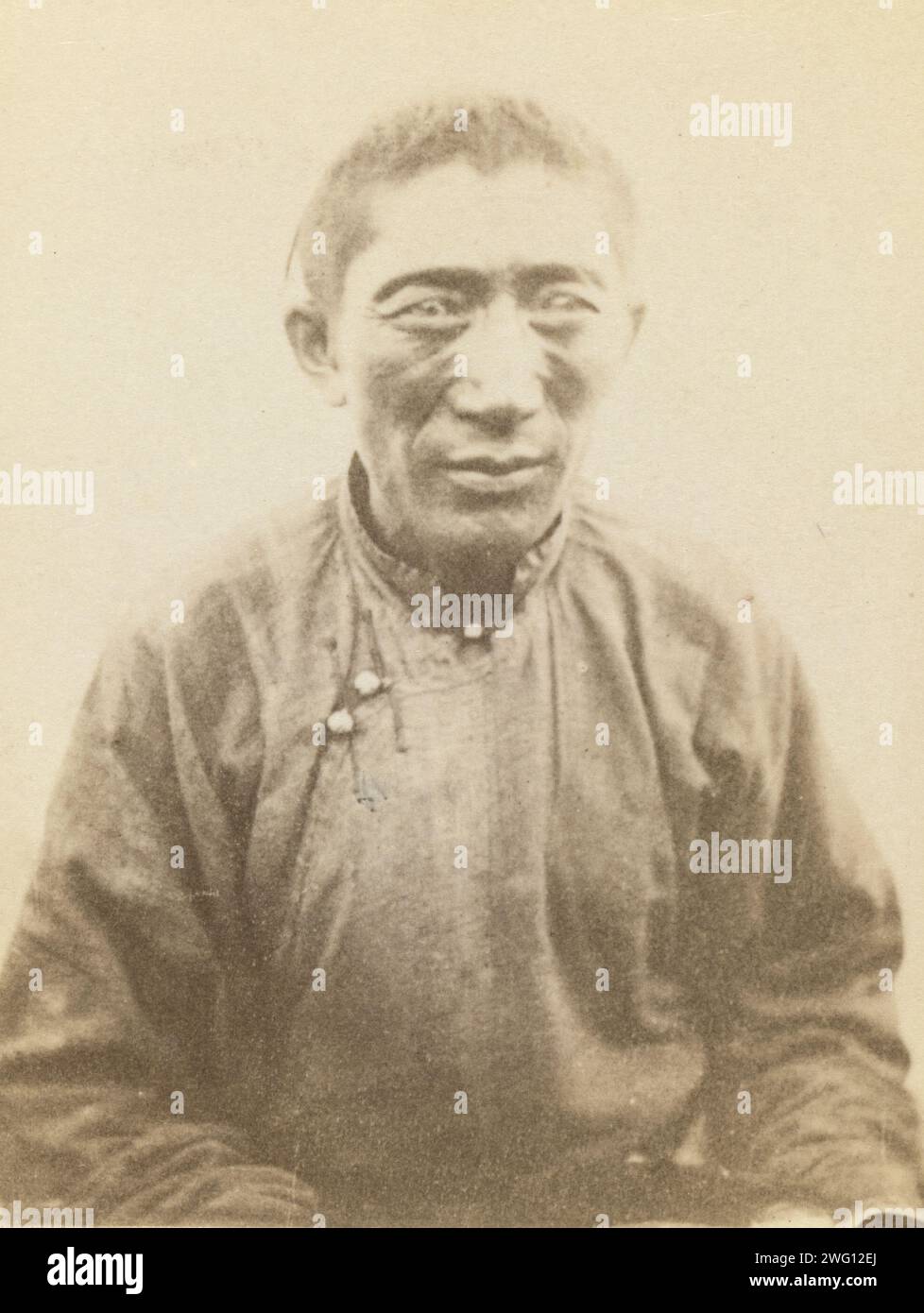 Half-length portrait of man, seated, facing front, between 1870 and ...