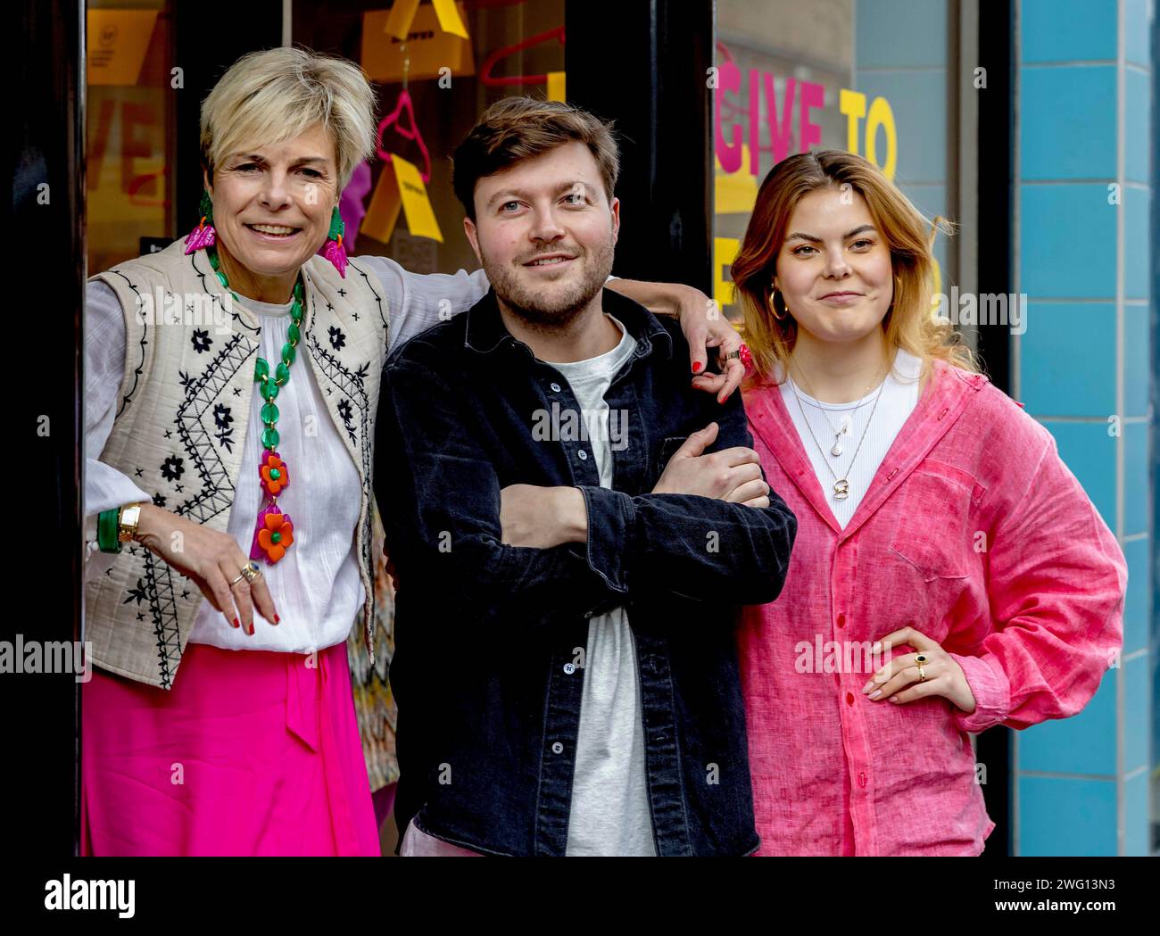 Countess Eloise of Orange and Princess Laurentien of the Netherlands ...