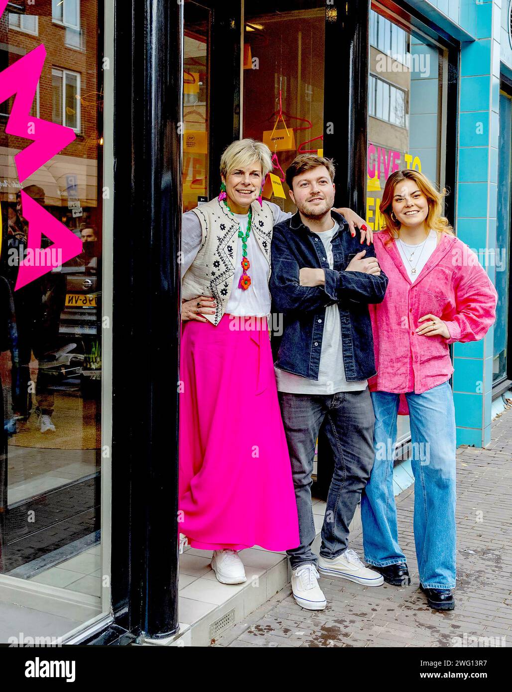 Countess Eloise of Orange and Princess Laurentien of the Netherlands ...