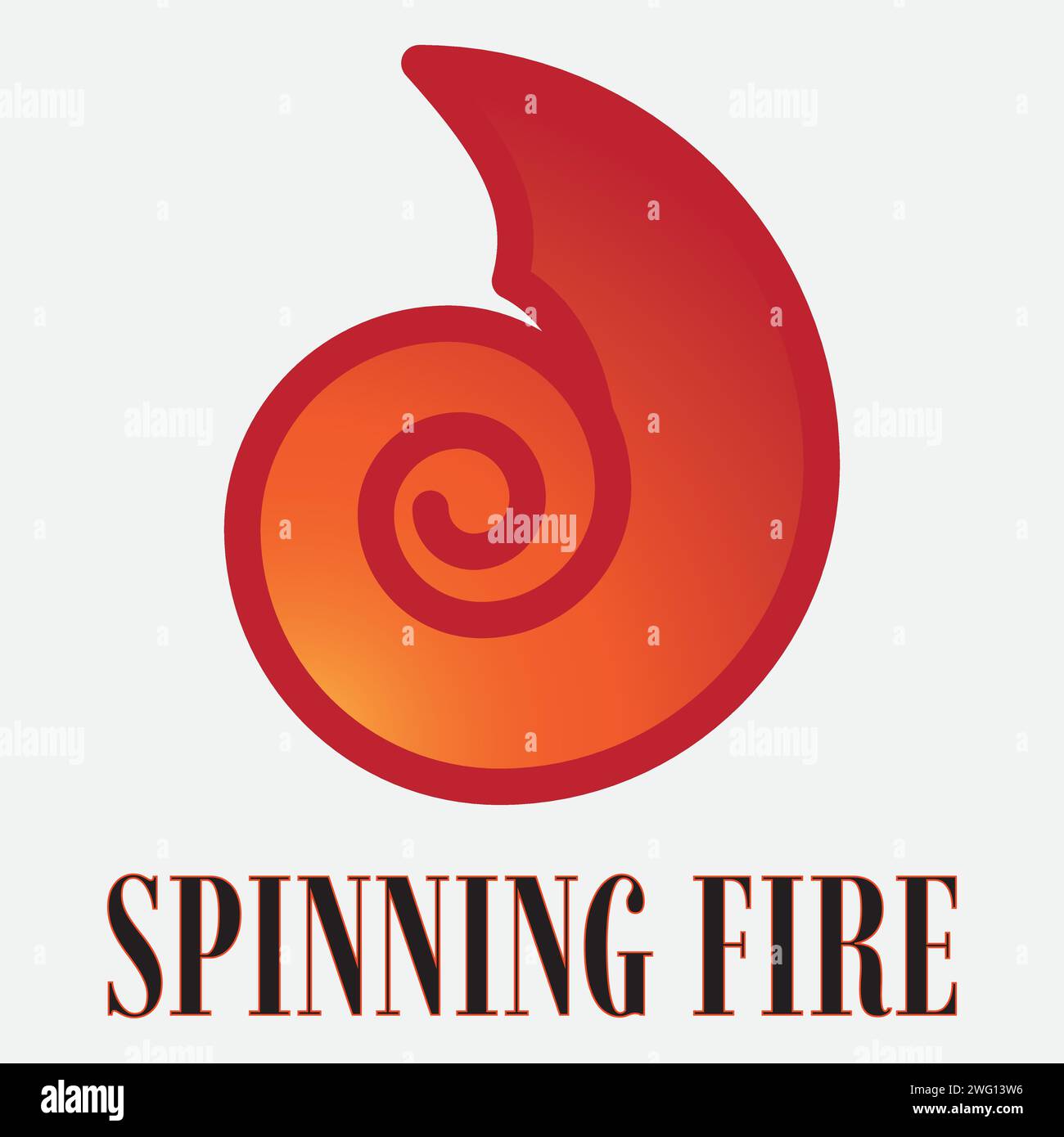 Fire emblem vector logo design illustration Stock Vector Image & Art ...