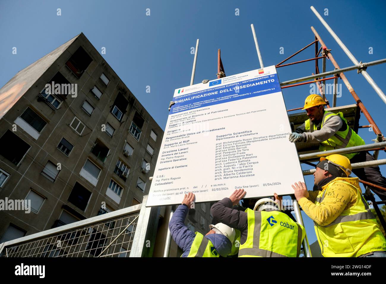 The building site to demolish the Bronx of San Giovanni a Teduccio ...