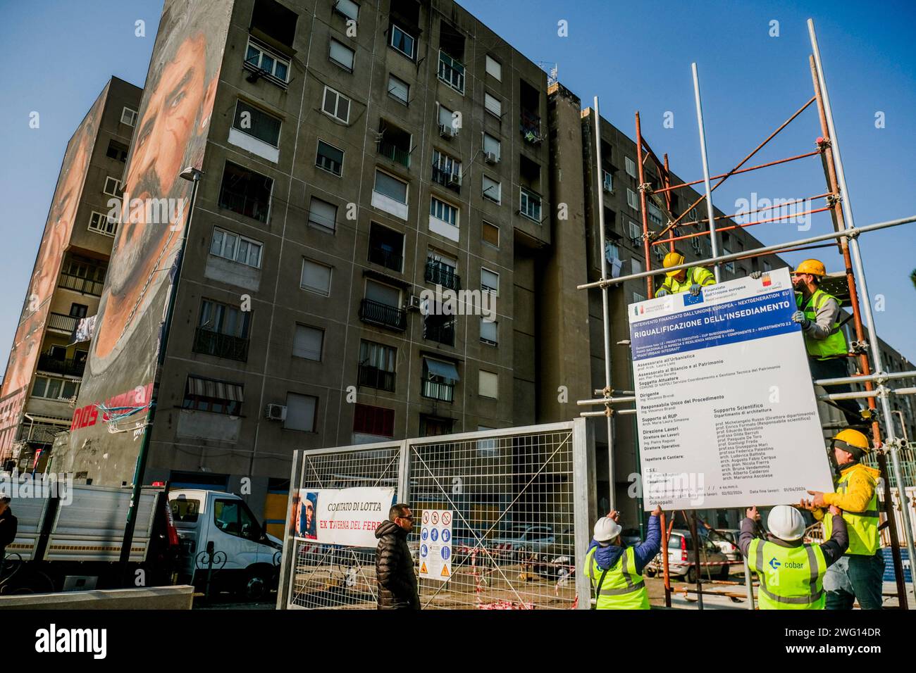 The building site to demolish the Bronx of San Giovanni a Teduccio ...