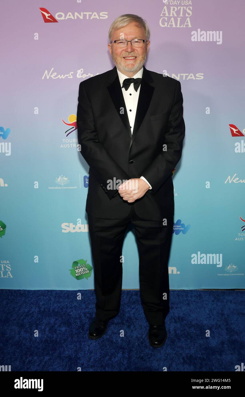 Los Angeles, Ca. 01st Feb, 2024. Dr. Kevin Rudd at the 21st Annual G ...
