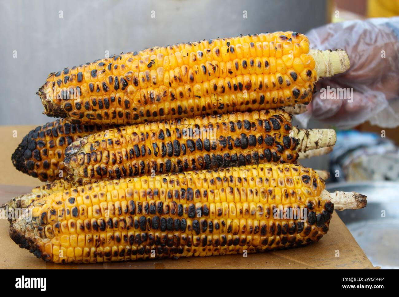 sweet corn delight for everyone Stock Photo - Alamy