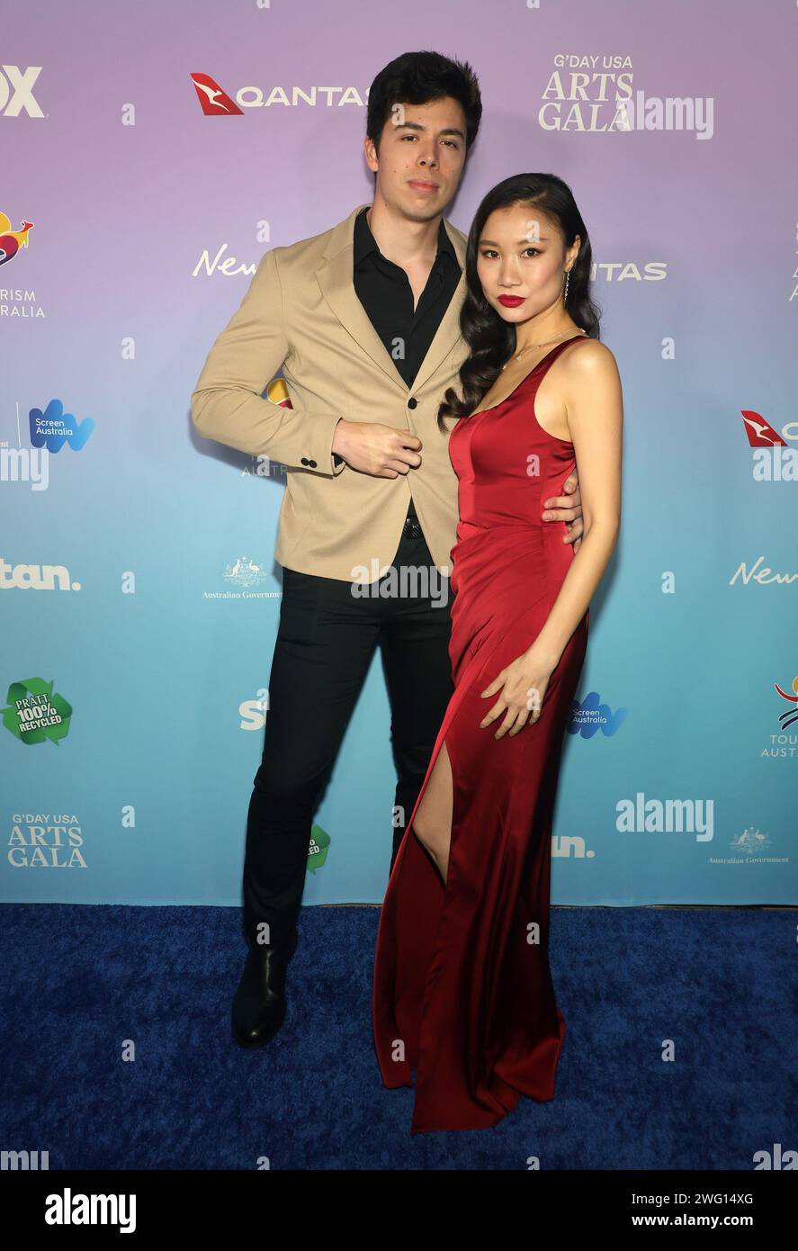 Los Angeles, Ca. 01st Feb, 2024. Shuang Hu at the 21st Annual G'Day USA ...