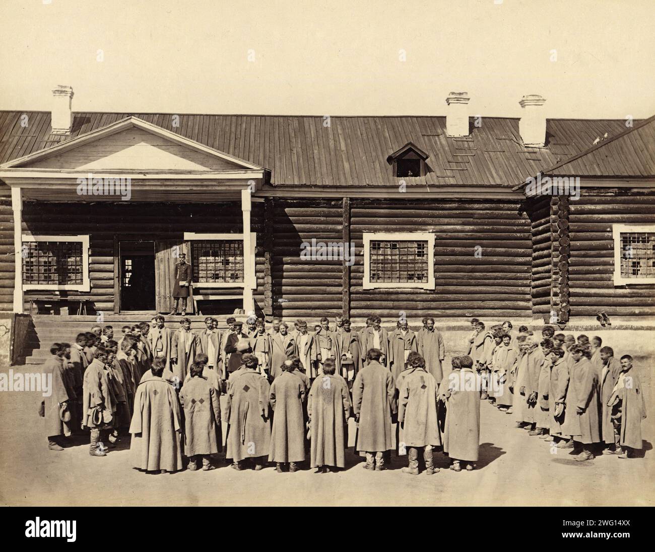 Roll Call of Hard Labor Convicts Serving Their Sentence in Prison, 1891 ...