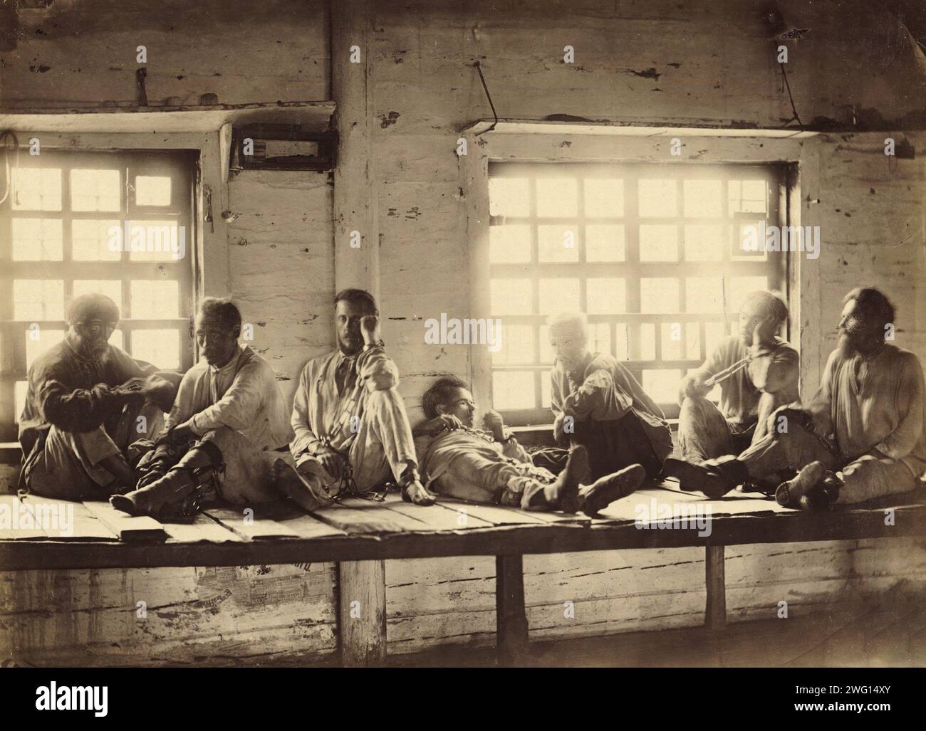 Punishment Cell, 1891. One of 74 views taken in July 1891 and contained ...