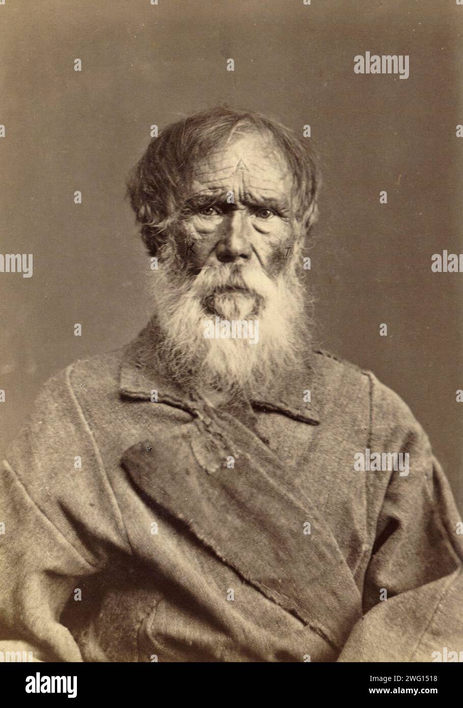 Types of Branded Invalid Convicts, 1891. One of 74 views taken in July ...