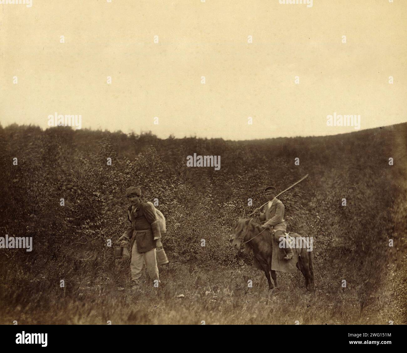 A Vagrant under Rural Guard, 1891. One of 74 views taken in July 1891 ...