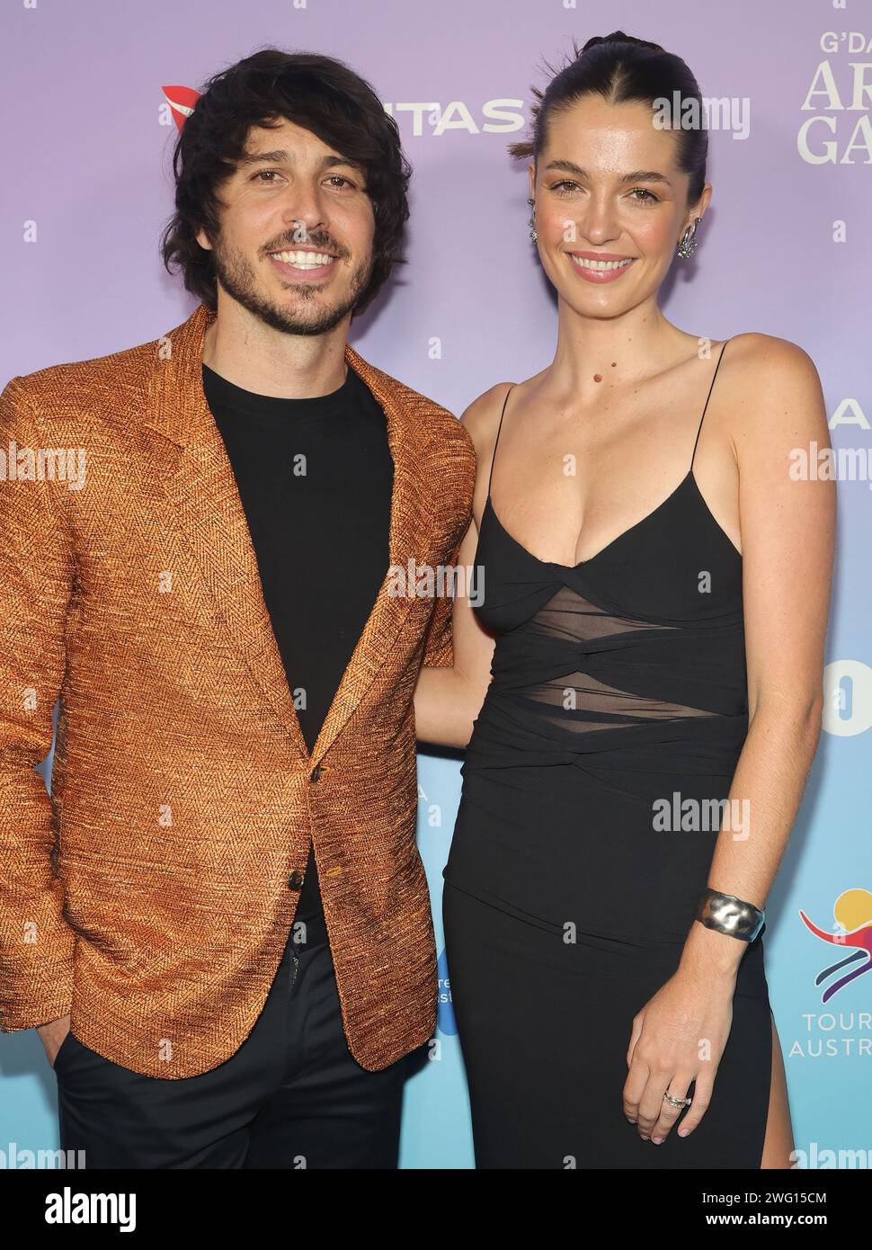 Los Angeles, Ca. 01st Feb, 2024. Morgan Evans, Kita Alexander at the 21st Annual G'Day USA Arts ...