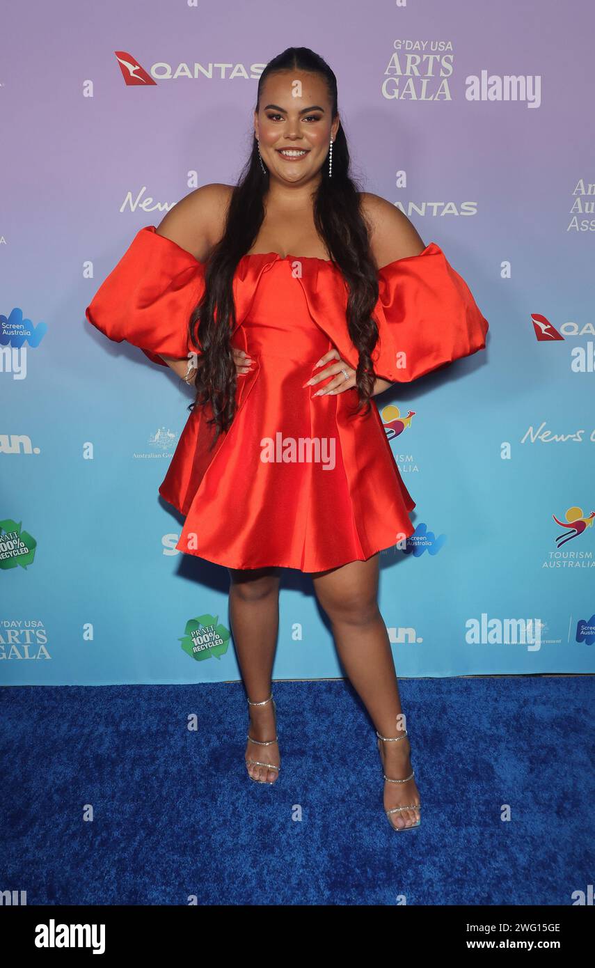 Los Angeles, Ca. 01st Feb, 2024. Mi-kaisha at the 21st Annual G'Day USA ...