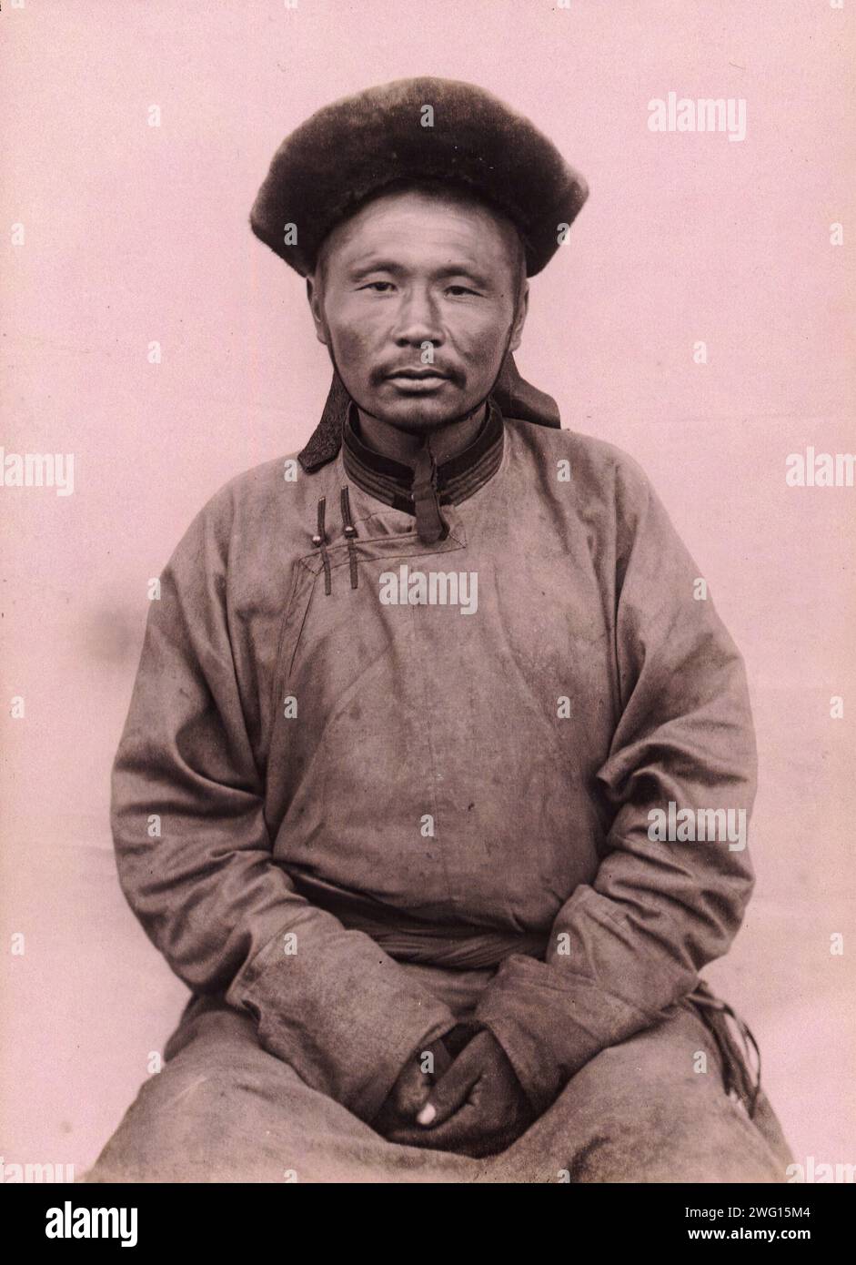 Ossur. A Todzhin Man, 32 Years Old. Ii River, 1897. From the album ...