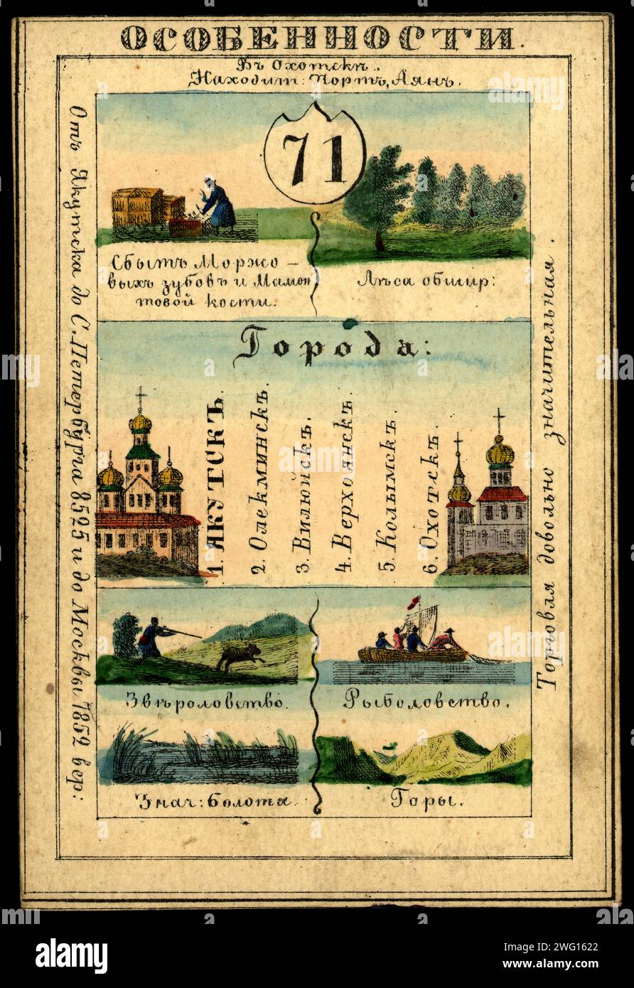 Yakutsk map hi-res stock photography and images - Alamy