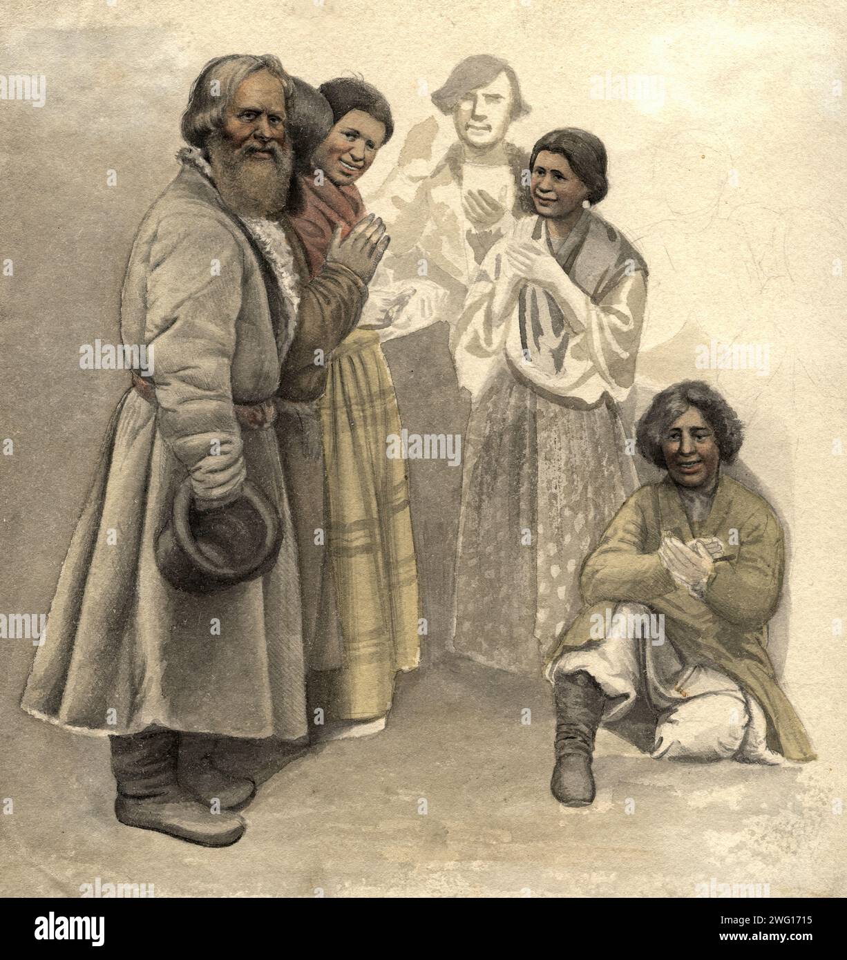 Gypsies 19th century hi-res stock photography and images - Alamy