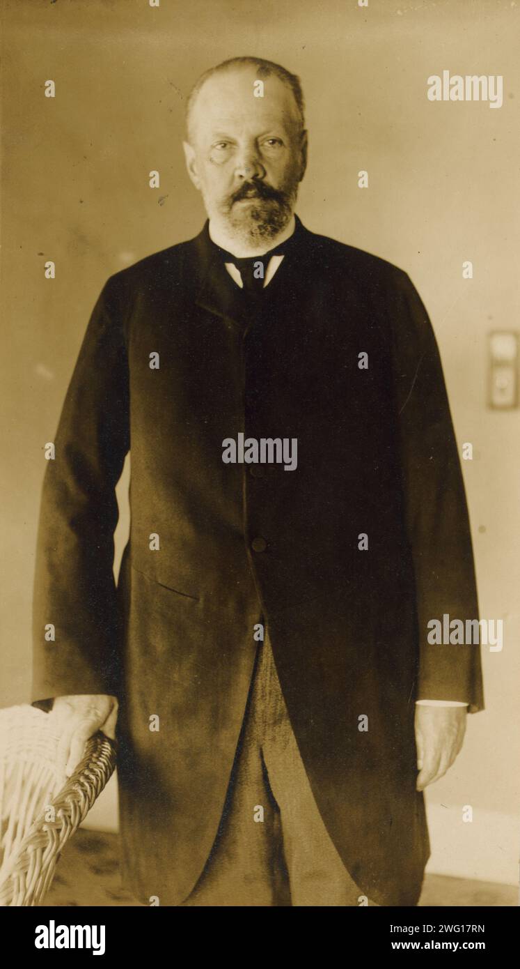 Serge Witte in his room at the Wentworth Hotel, Portsmouth, 1905 ...