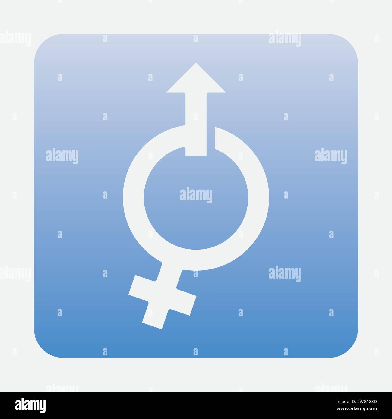 Gender symbol vector design logo illustration Stock Vector Image & Art ...