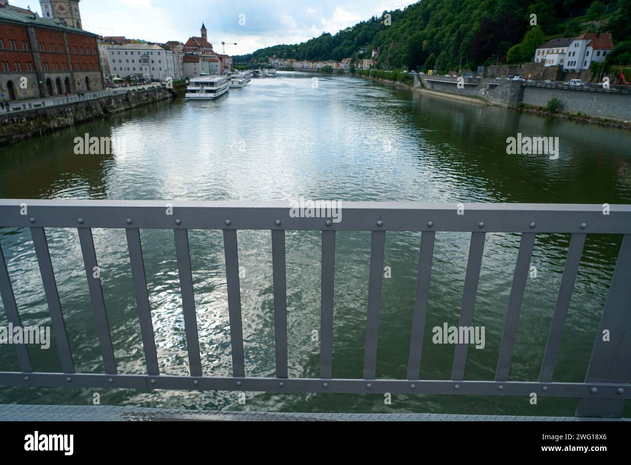 Including st stephens cathedral on the danube hi-res stock photography ...